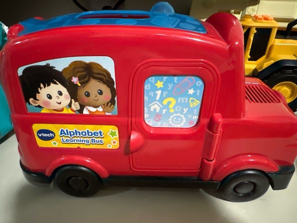 Vtech Alphabet learning bus, Babies & Kids, Infant Playtime on Carousell