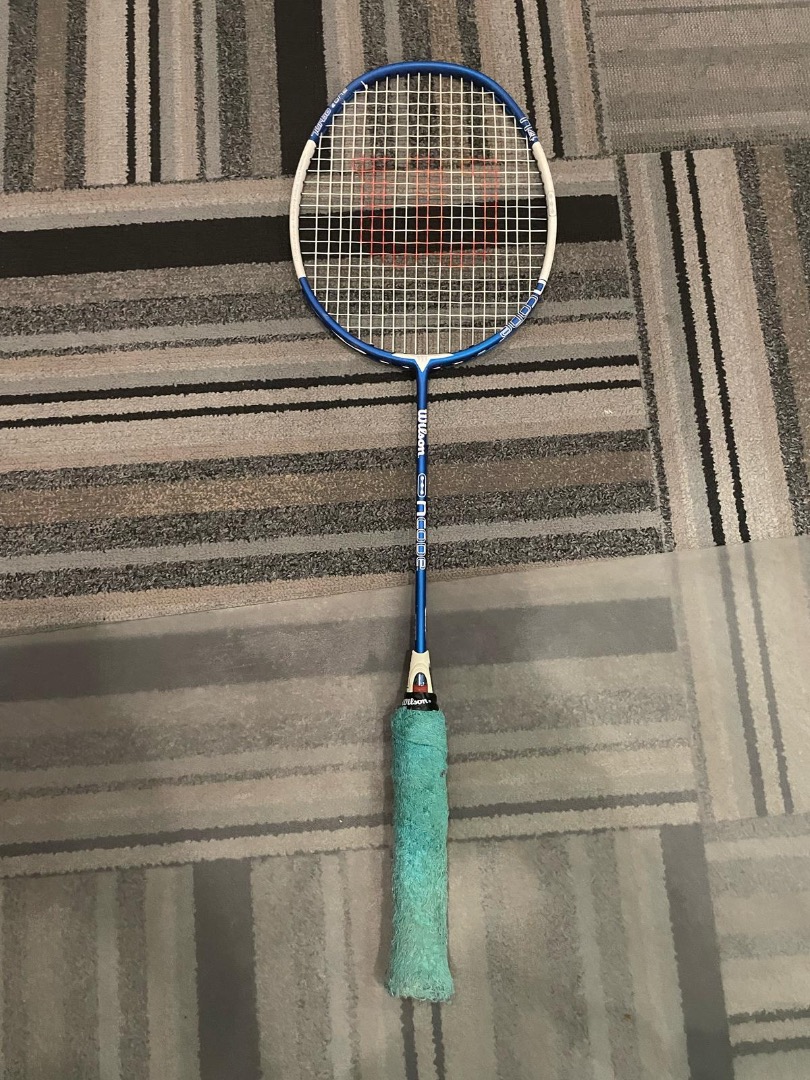 Wilson Badminton Racket, Sports Equipment, Sports & Games, Racket ...