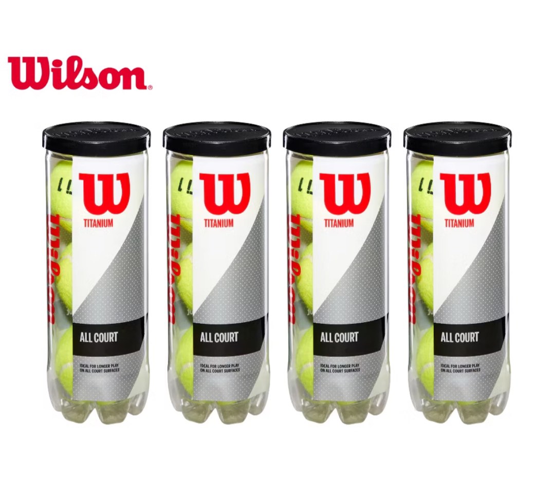 Wilson Titanium Tennis Ball, Sports Equipment, Sports & Games, Racket ...