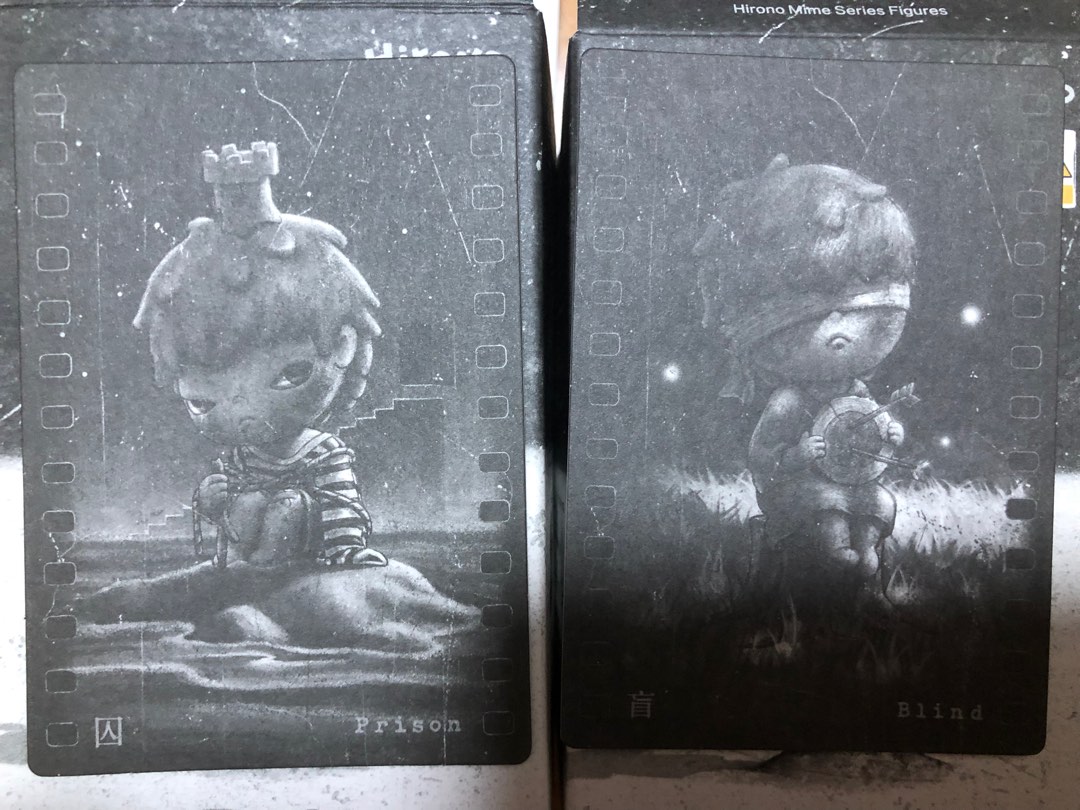 WTS Popmart Hirono Mime Prison Blind, Hobbies & Toys, Toys & Games on ...