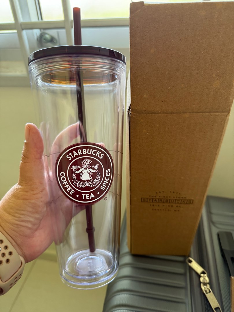 WTS Starbucks Pike Place The First Store Cold Cup Tumbler 24oz ...