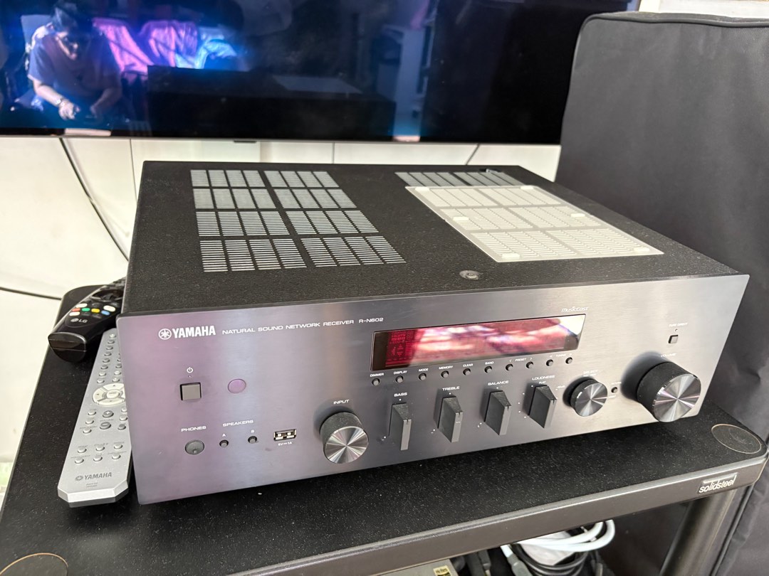 Yamaha RN602 Network Receiver and Integrated Amplifier, Audio ...