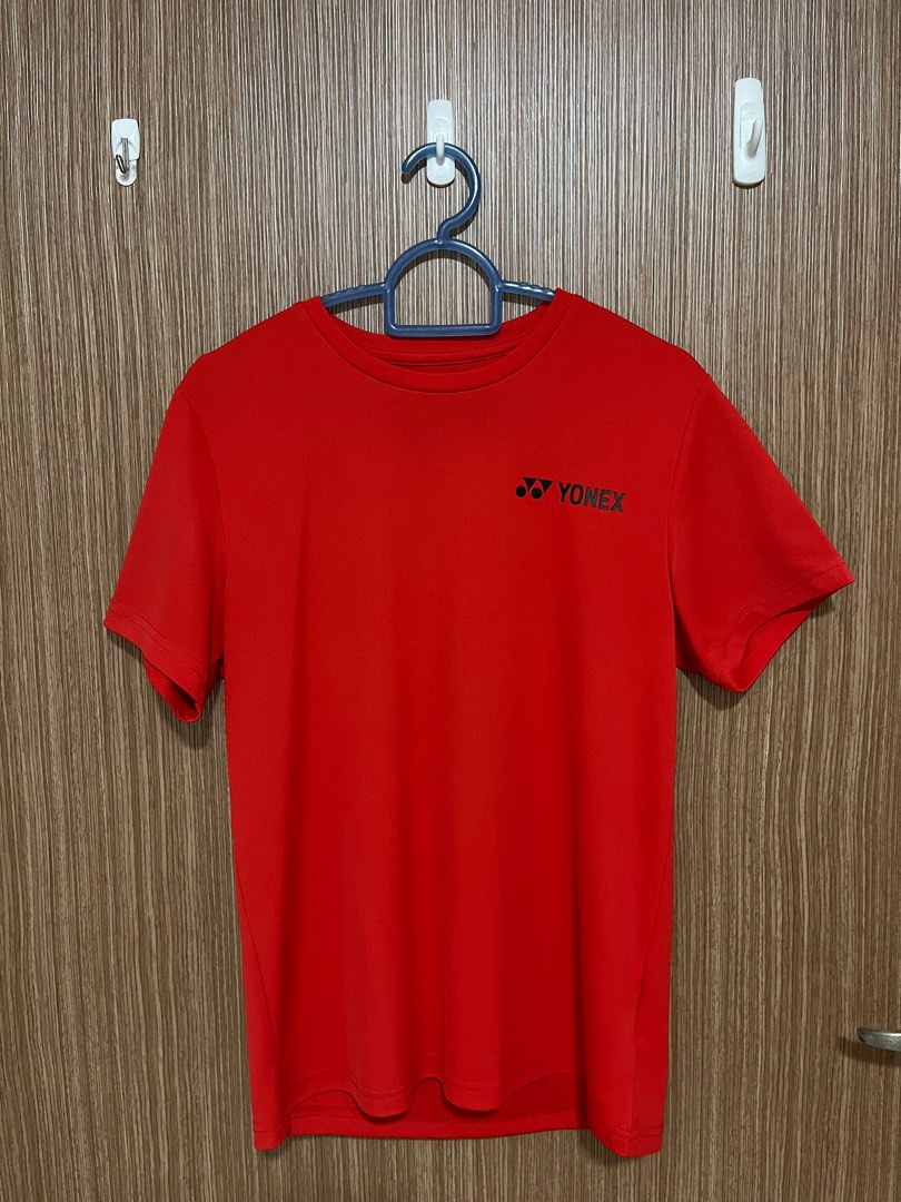 YONEX Badminton Shirt, Men's Fashion, Tops & Sets, Tshirts & Polo Shirts on Carousell