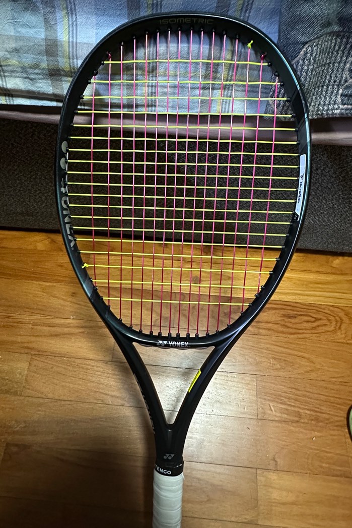 Yonex Ezone 98 tennis racket (aqua night), Sports Equipment, Sports ...