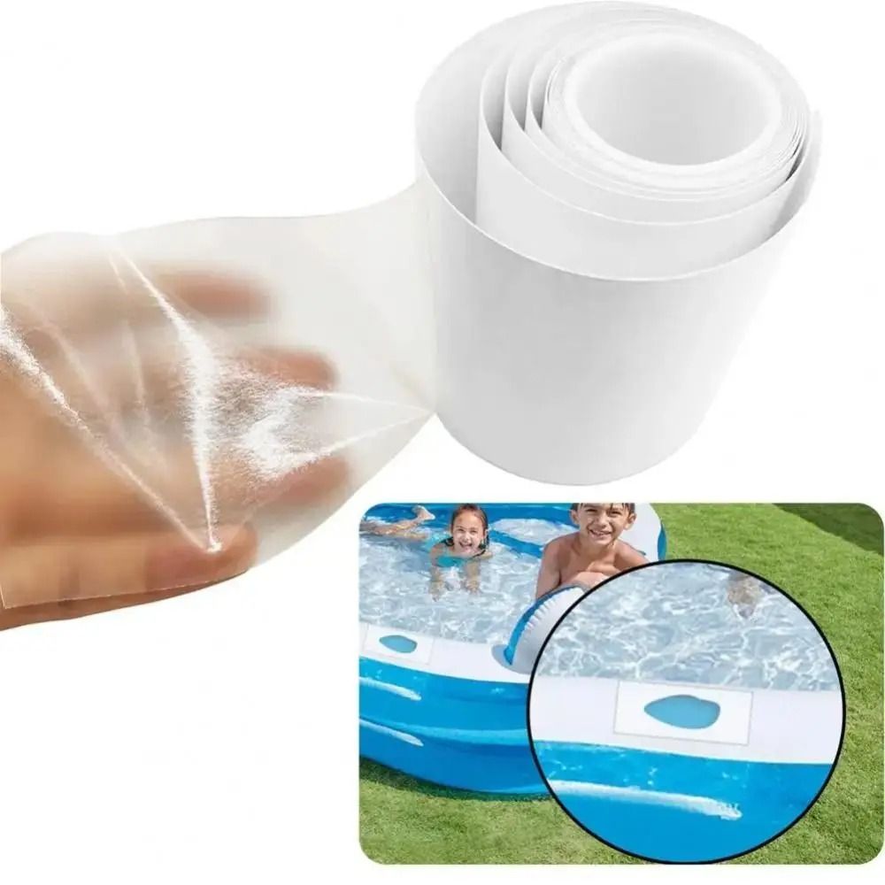 1 Roll Repair Patches Kit TPU Tape Professional Repairing Patches For Inflatable Toy Swim Pool ...