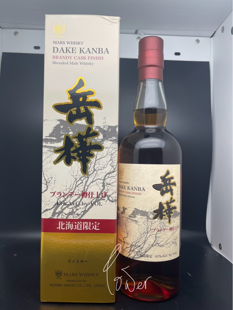 日本威士忌 日版 岳樺 ブランデー 樽仕上げ DAKE KANBA Brandy Cask Finish Blended Malt Whisky MARS WHISKY 有盒 700ml ...