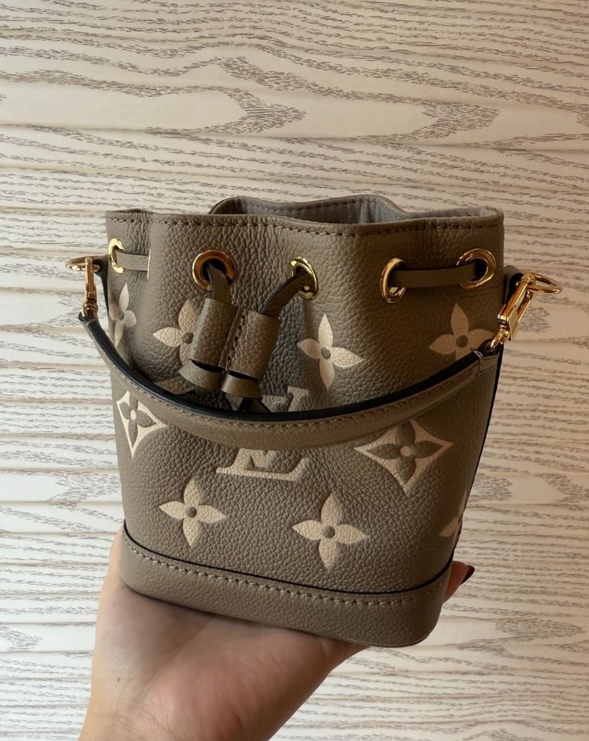 正品 有單 LV nano noe mini 大象灰水桶, 名牌, 手袋及銀包 - Carousell