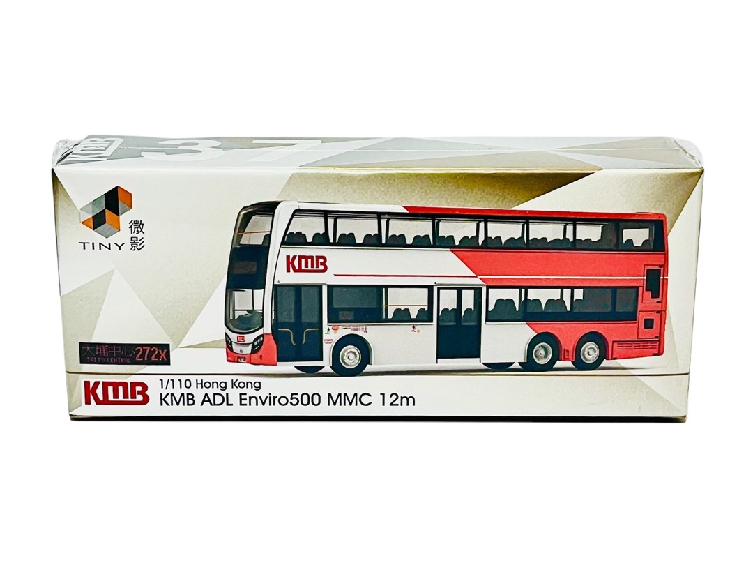全新 未開封 Tiny 微影 No. KMB37 Scale 1:110 1/110 比例 合金 車仔 九巴 KMB ADL Enviro ...