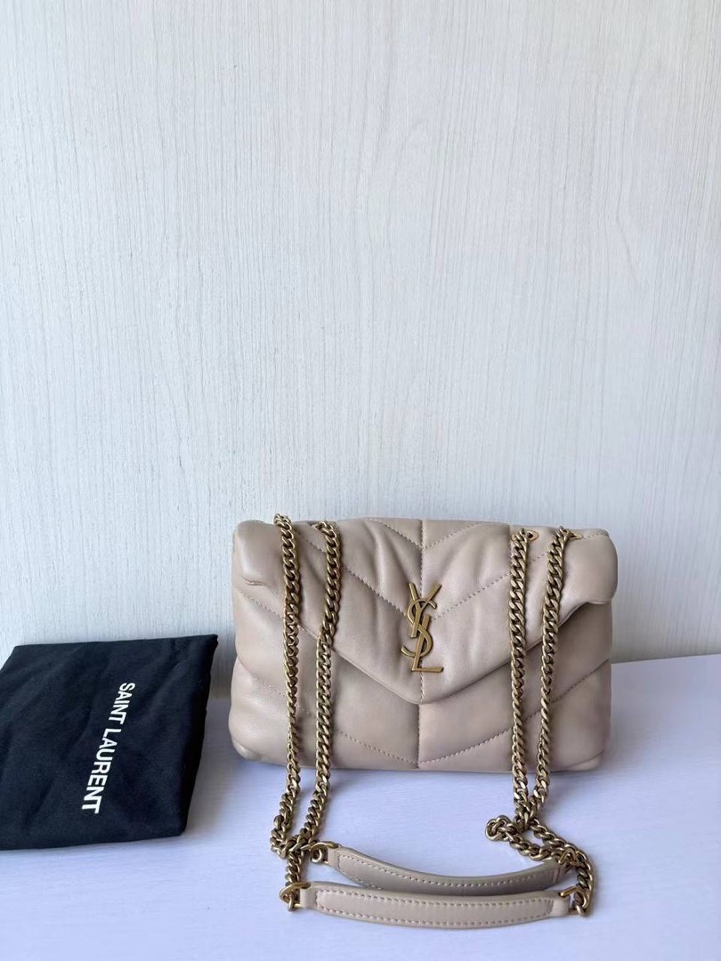 💯 Authentic YSL Lou Lou Puffer Small, Luxury, Bags & Wallets on Carousell