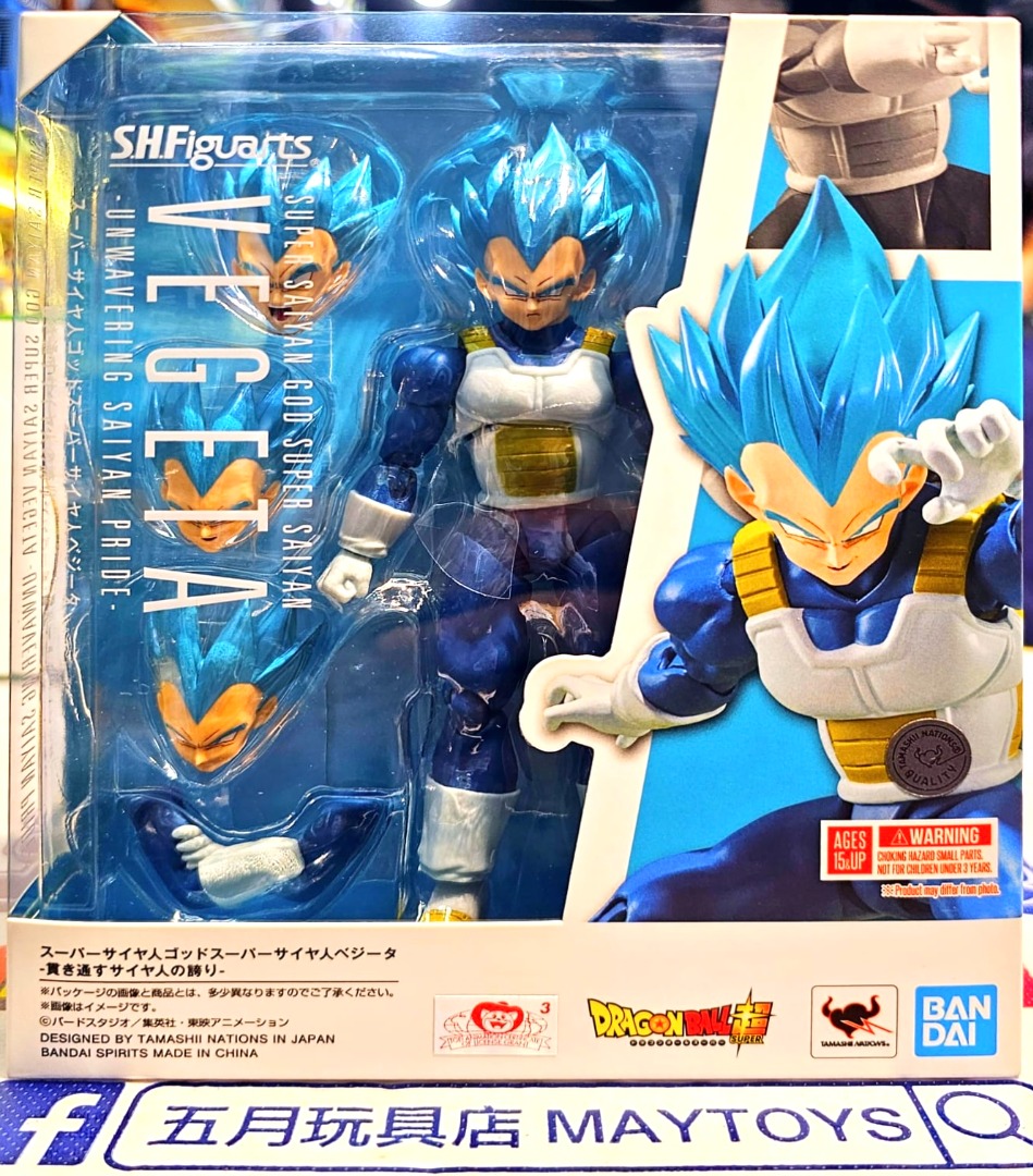 全新現貨~ BANDAI SHF SSGSS 比達 -堅定不移的撒亞人的驕傲- (602394)[4573102664587], 興趣及遊戲, 玩具 & 遊戲類 - Carousell