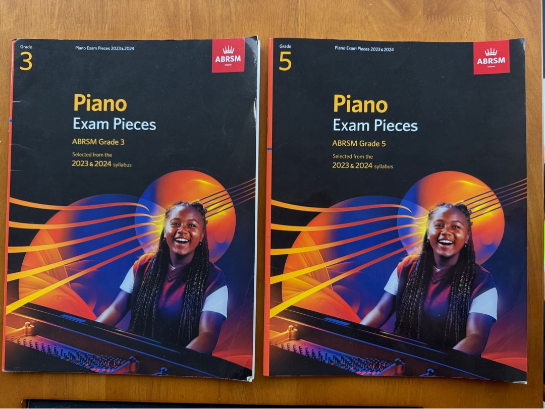 ABRSM Piano Exam Pieces 2023 & 2024 Grade 3 and Grade 5, Hobbies & Toys, Books & Magazines ...