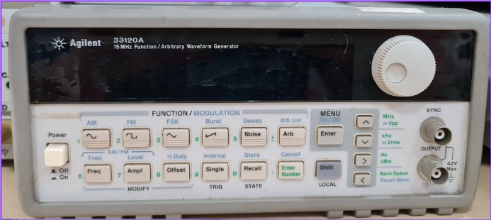 Agilent 33120A 15MHz Function/Arbitrary Waveform Generator – DDS, AM/FM ...