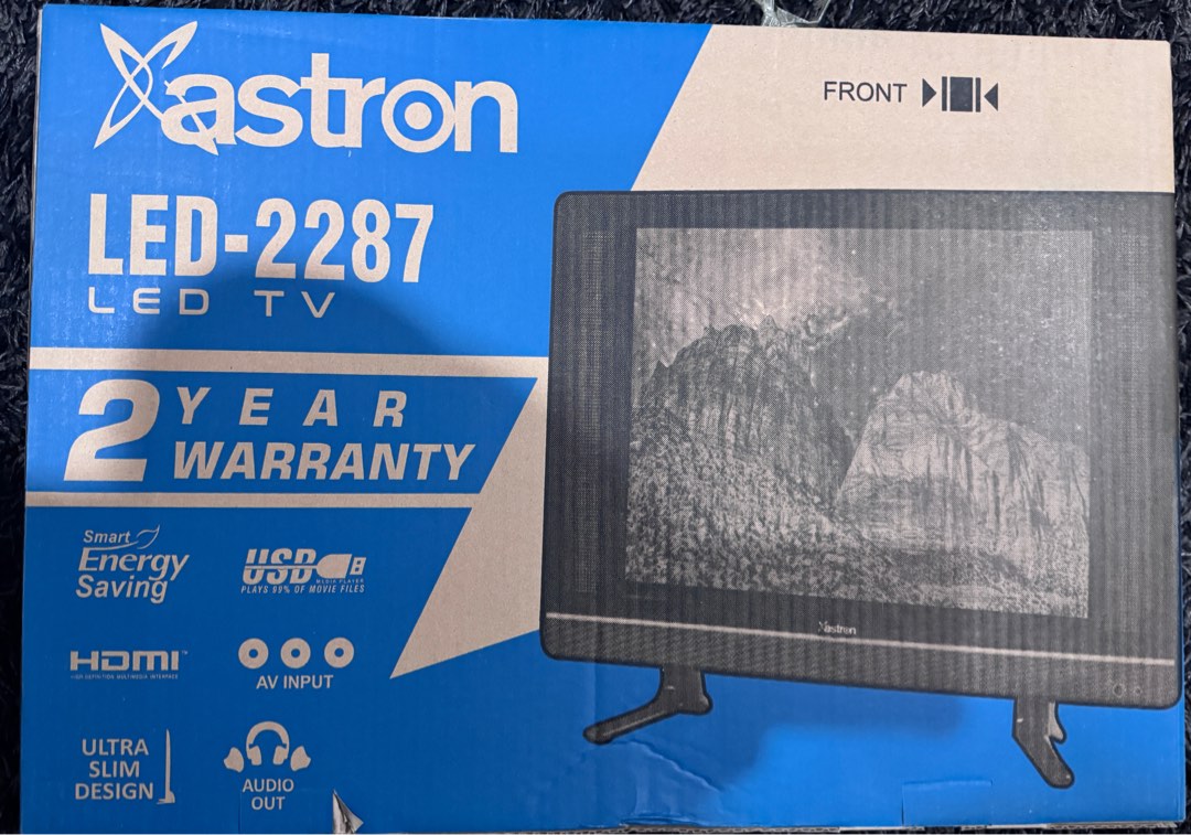 Astron LED 2287 22-inch, TV & Home Appliances, TV & Entertainment, TV ...