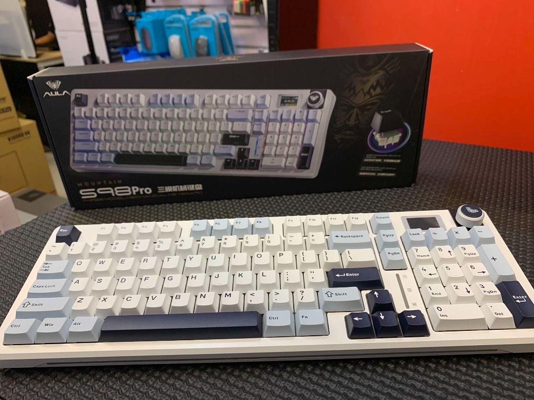 Aula S98 Pro 3in1 Gaming Mechanical Hot Swappable Keyboard Bluetooth 2 ...
