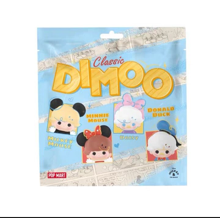 Authentic Pop Mart Pop Bean Dimoo World x Disney Classic - 3 Pcs Per ...