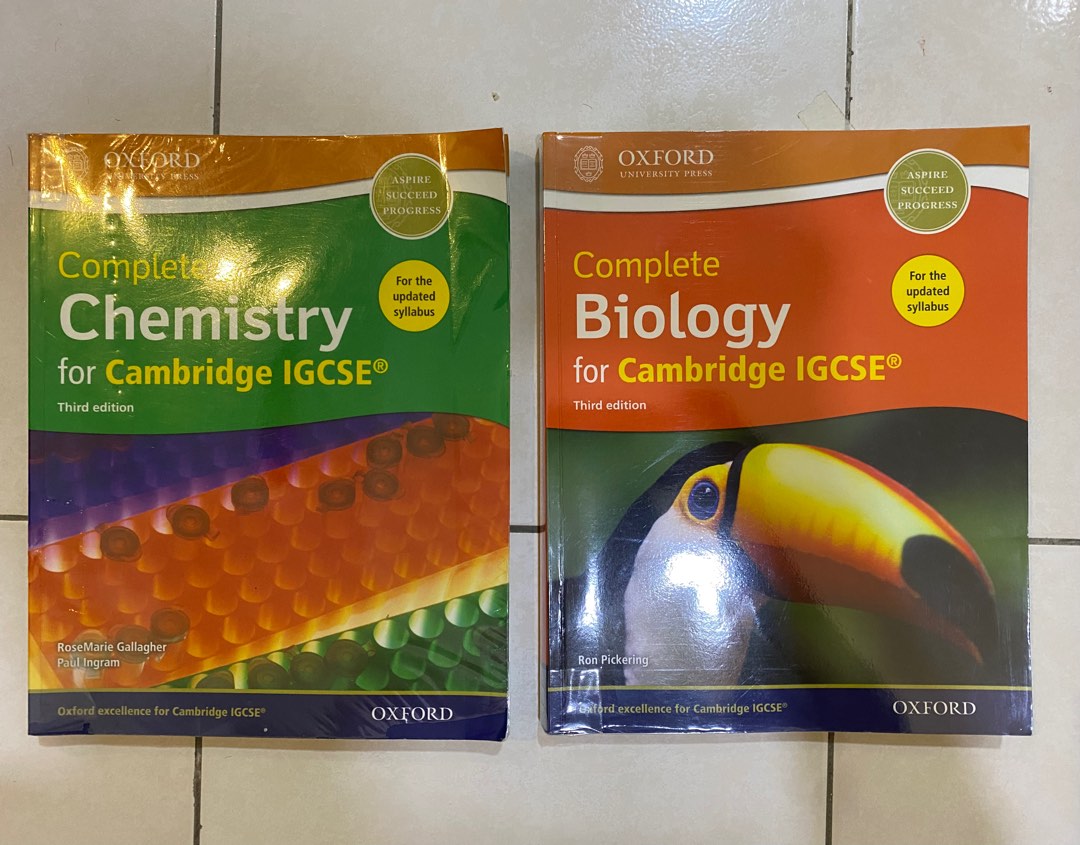 Biology & Chemistry (IGCSE science textbook), Hobbies & Toys, Books ...