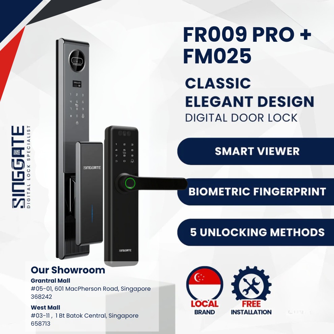 [BUNDLE DEAL] Free Installation + Free Gifts | FR009 PR + FM025 Digital ...