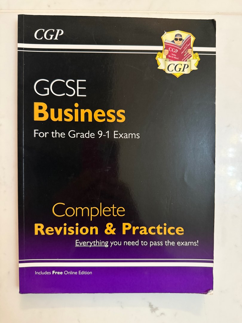 CGP GCSE business 9-1 revision and practice, Hobbies & Toys, Books ...