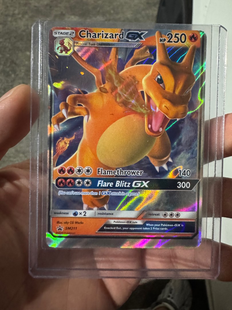 Charizard GX promo MISCUT rare *MINT*, Hobbies & Toys, Toys & Games on ...
