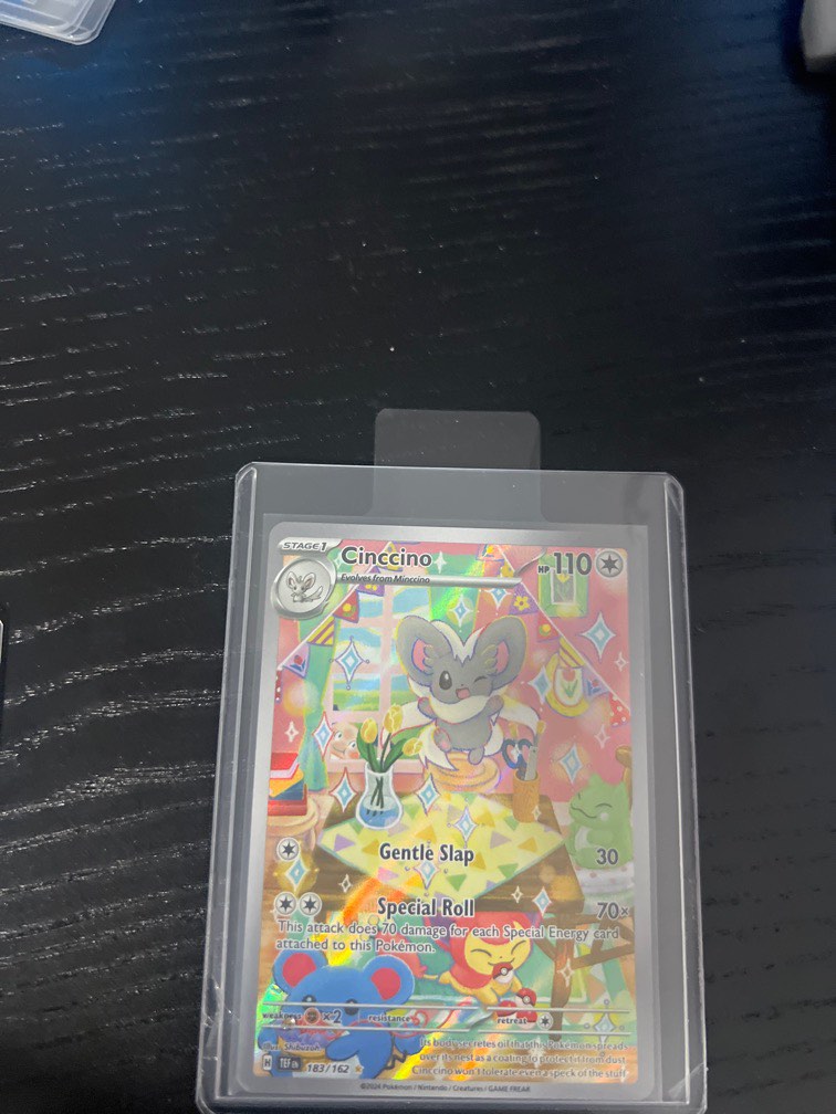 cinccino ir temporal forces 183/162, Hobbies & Toys, Toys & Games on Carousell