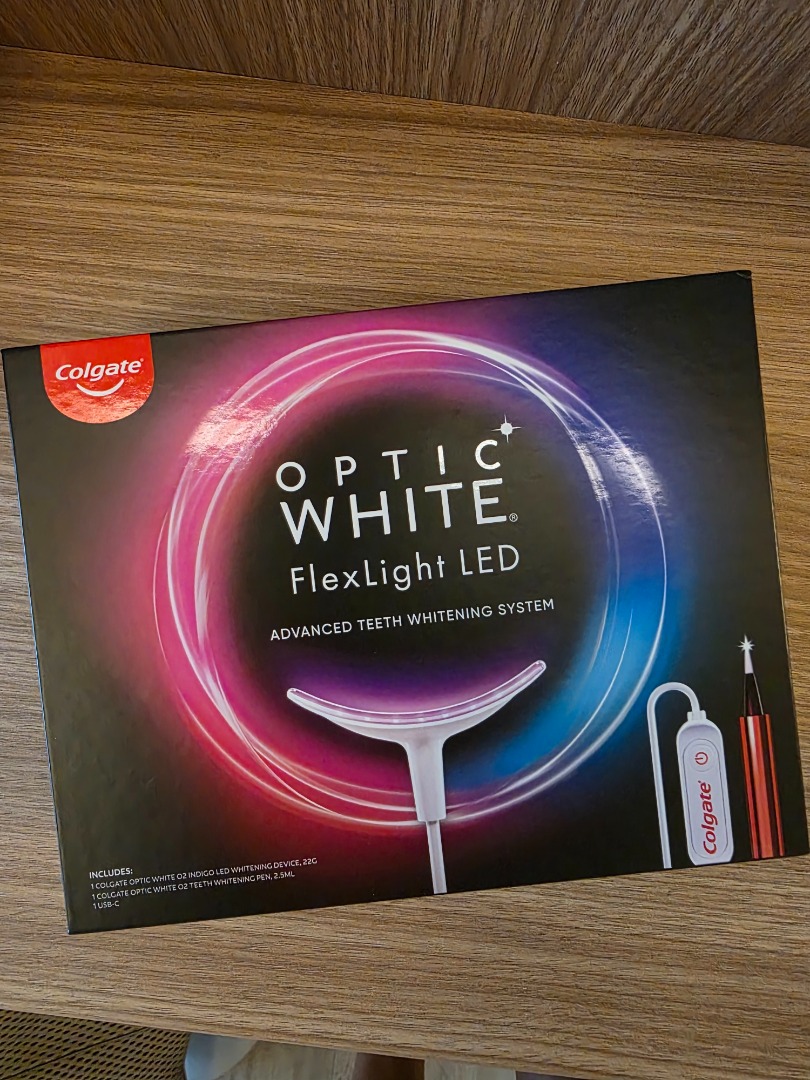 Colgate Optic White FlexLight Led device, Beauty & Personal Care, Oral Care on Carousell