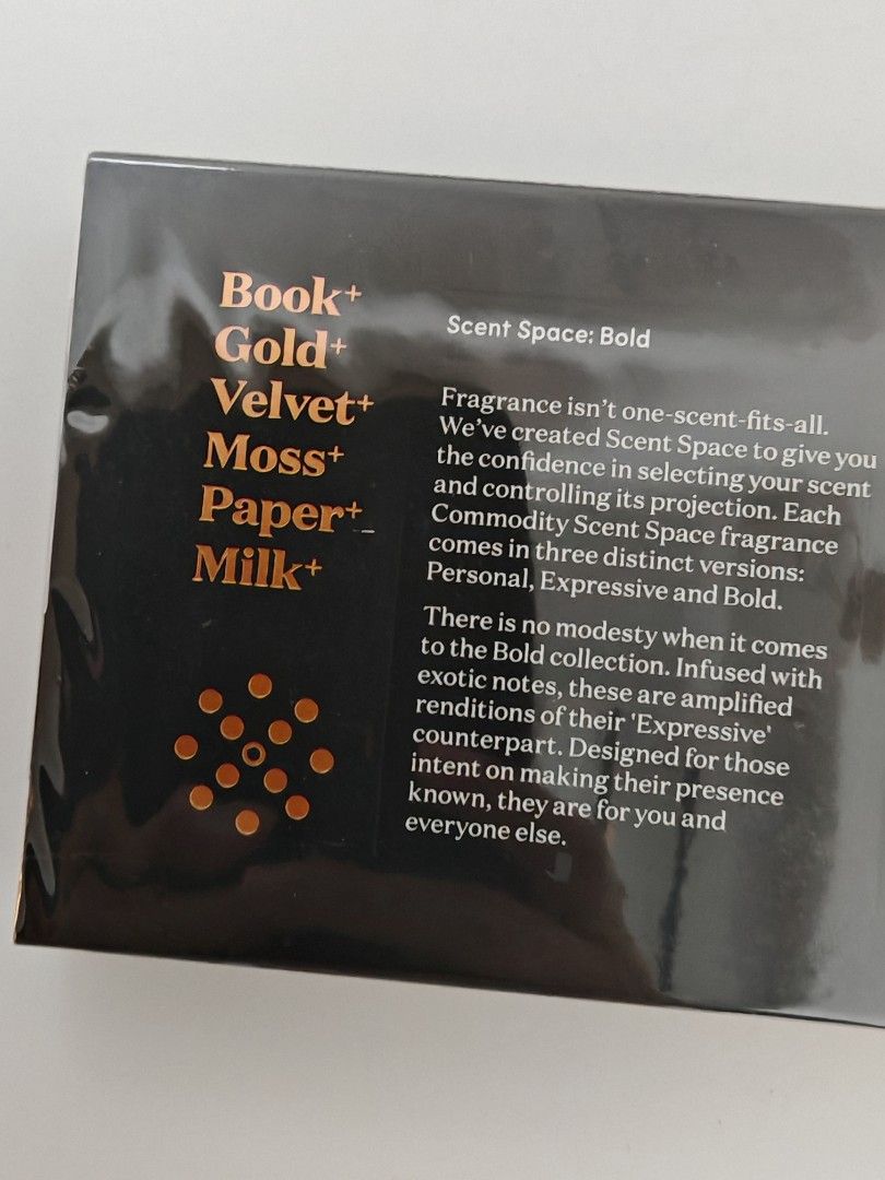 COMMODITY SCENT SPACE ️ BOLD Scent Space Kit edp parfum sampler ...