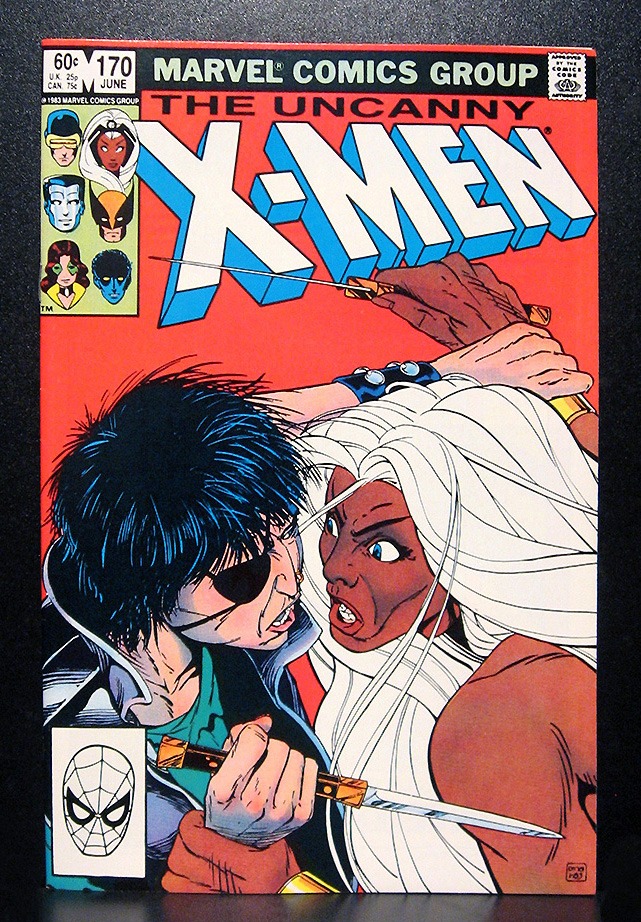 COMICS: Marvel: Uncanny X-Men #170 (1983), 1st Callisto cover app/origin of the Morlocks/Storm ...