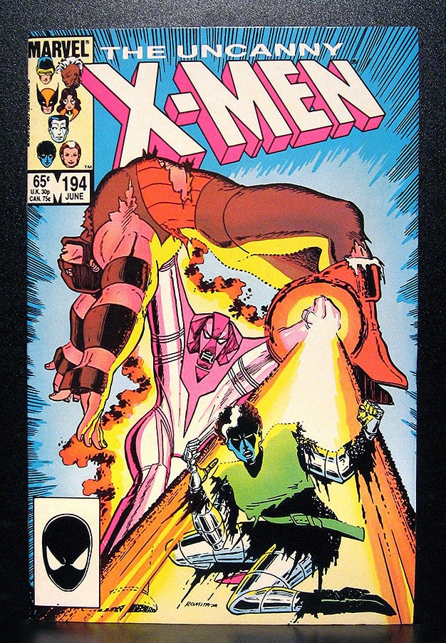 COMICS: Marvel: Uncanny X-Men #194 (1985), 1st Fenris (von Strucker twins) app/1st Nimrod vs ...