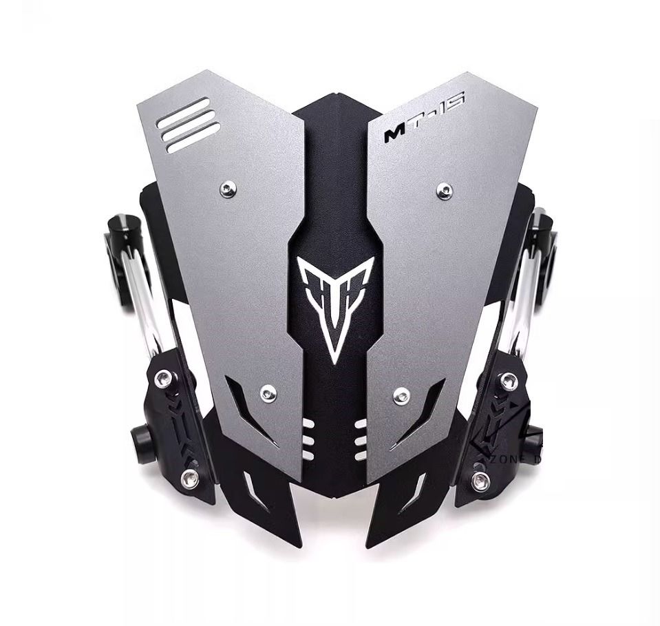 Deco Windshield with Stainless steel mounting bracket [Motorcycle ...