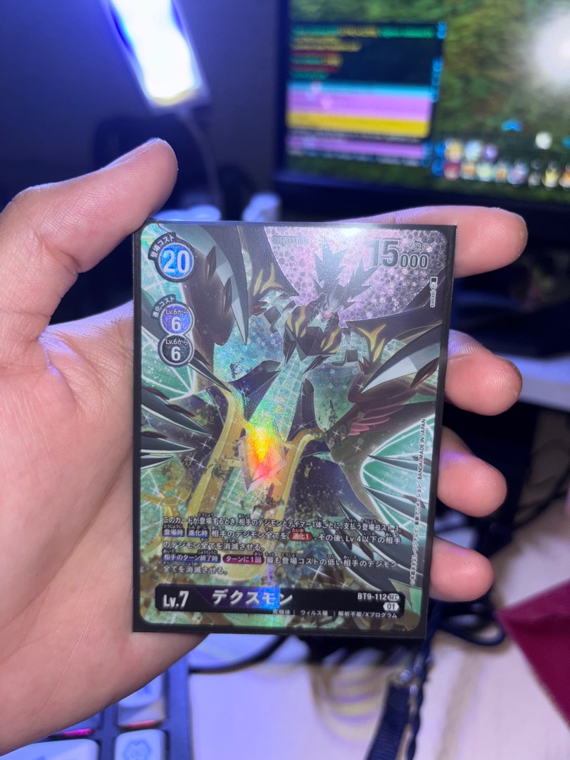 Digimon bt9 112 DeathXmon SEC Parallel, Hobbies & Toys, Toys & Games on Carousell