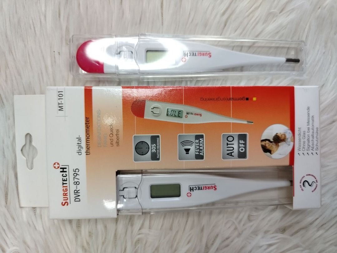 DIGITAL THERMOMETER SURGITECH BRAND, Health & Nutrition, Thermometers ...