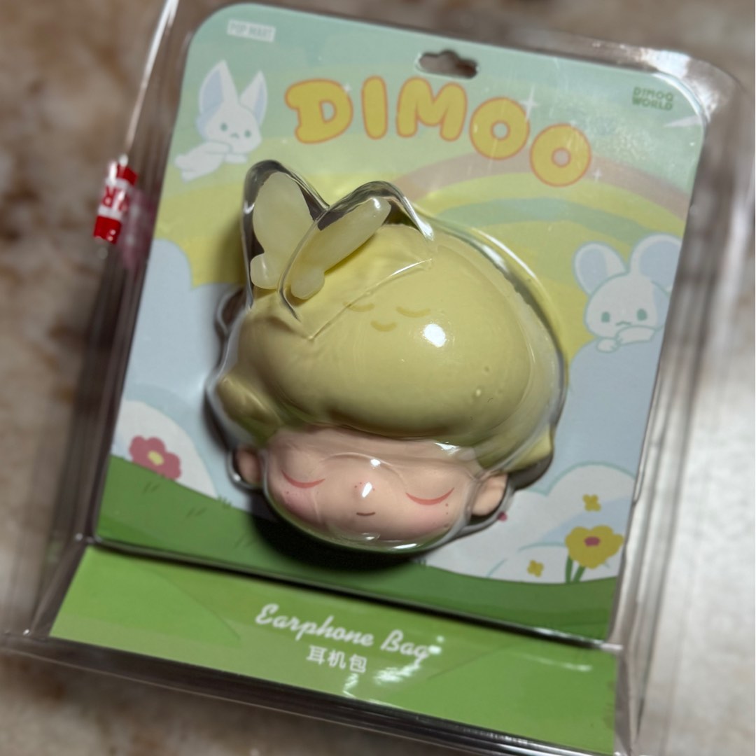 Dimoo Earphone Bag, Hobbies & Toys, Toys & Games on Carousell