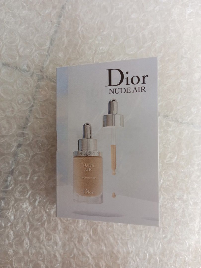 Dior 3ml #020 light beige nude air fluid serum foundation, Beauty & Personal Care, Face, Makeup ...