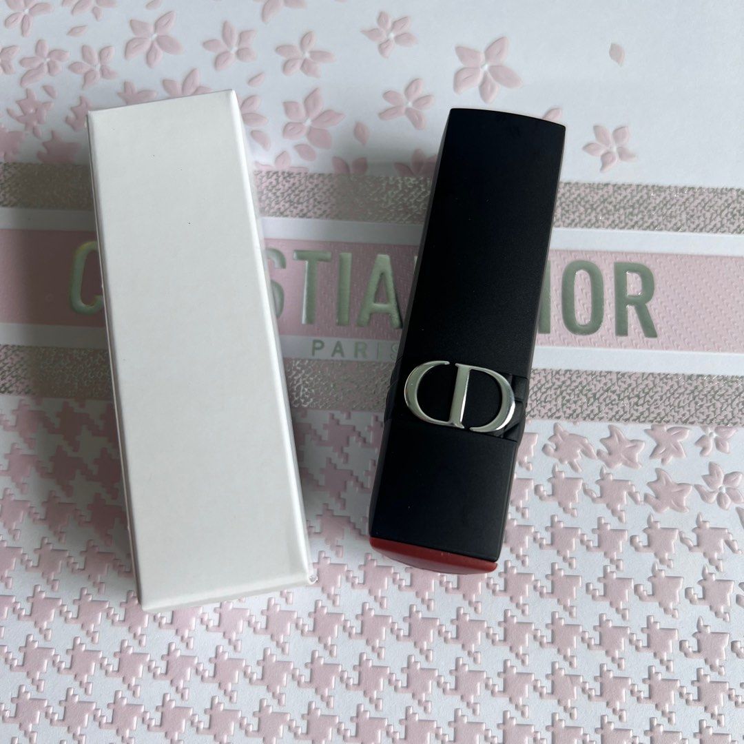 Dior Rouge Forever Matte Lipstick #625 Mitzah 3.2g Full-size, Beauty ...