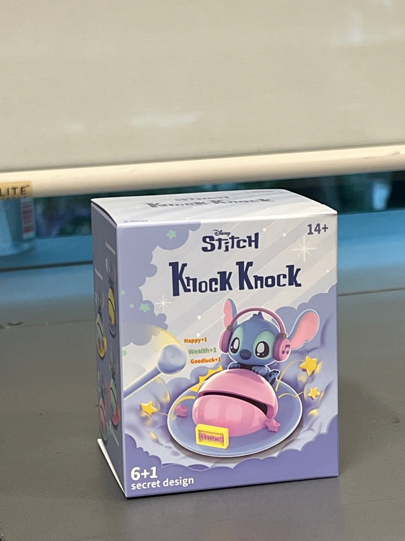 Disney Stitch Knock Knock Blind Box PlayNation Official, Hobbies & Toys ...