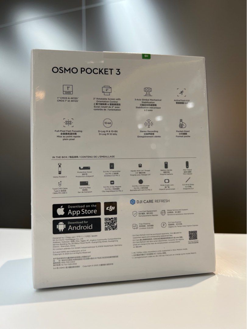 DJI OSMO POCKET 3 CREATOR COMBO, Photography, Cameras on Carousell