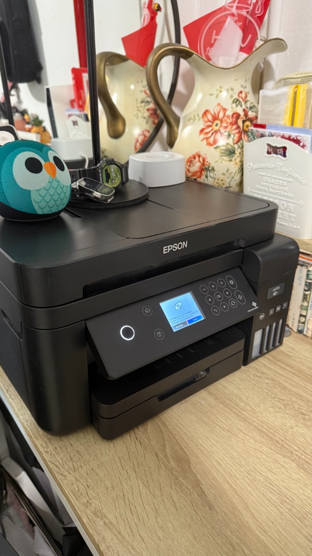 Epson L6170 Wi-Fi Duplex All-in-One Printer (Clogged Black Printhead ...