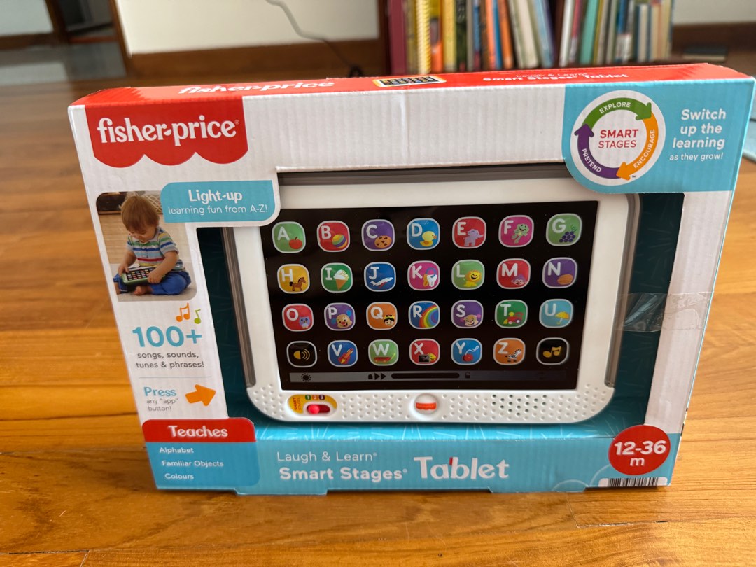 Fisher Price light up ABC Tablet, Babies & Kids, Infant Playtime on ...