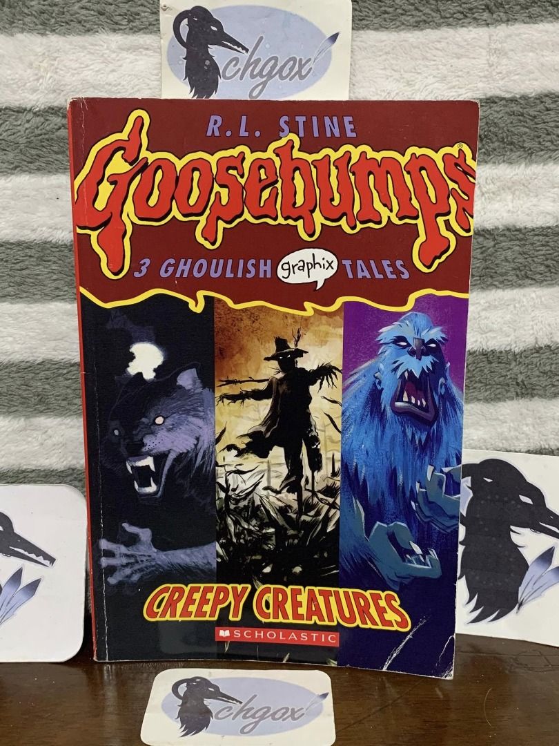 Goosebumps Graphix: Creepy Creatures by R.L. Stine | 3in1 / 3 Ghoulish Graphix Tales | Paperback ...