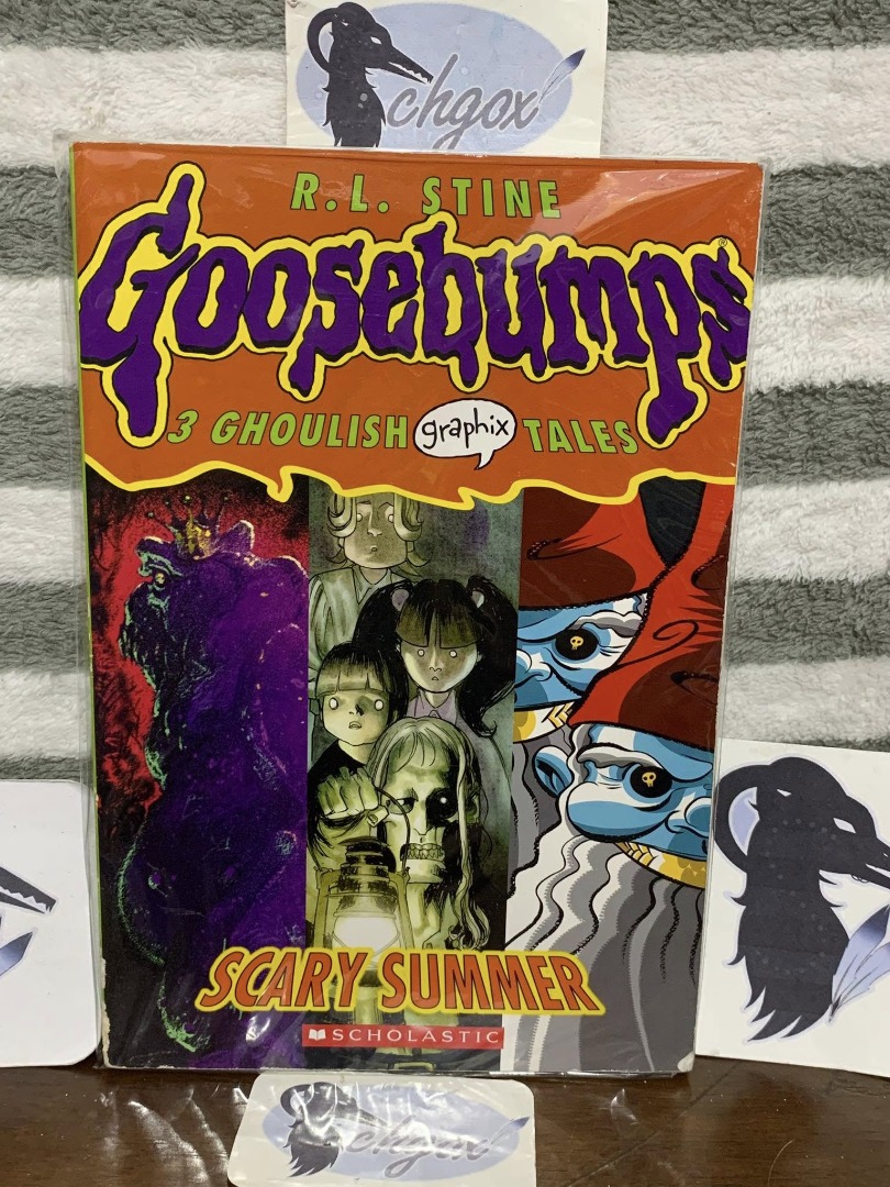 Goosebumps Graphix: Scary Summer by R.L. Stine | 3in1 / 3 Ghoulish ...