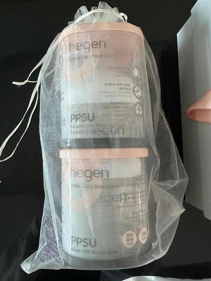 Hegen PPSU feeding bottle & breast milk storage box, Babies & Kids ...