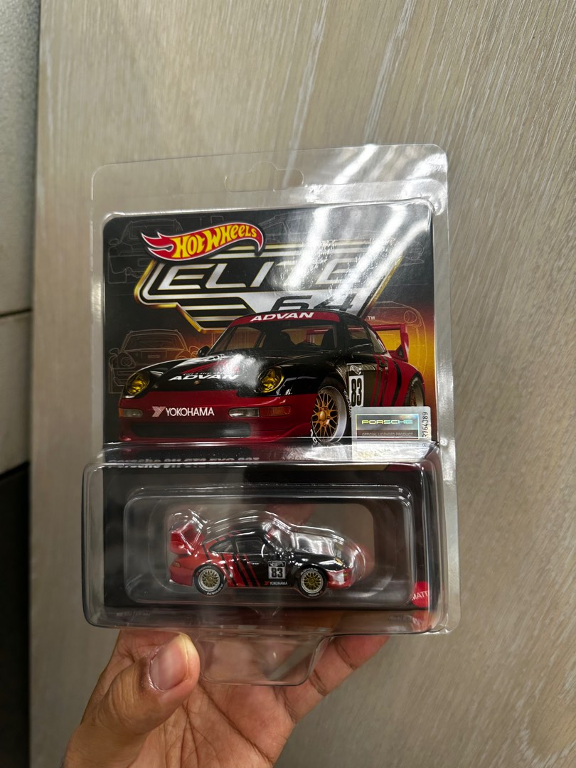 HOT WHEELS ELITE 64 PORSCHE 911 GT2 EVO 993 ADVAN, Hobbies & Toys, Toys ...