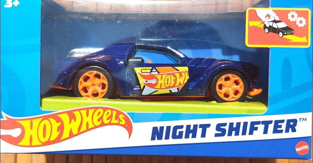 Hot wheels night shifter pull back toy car, Hobbies & Toys, Toys ...