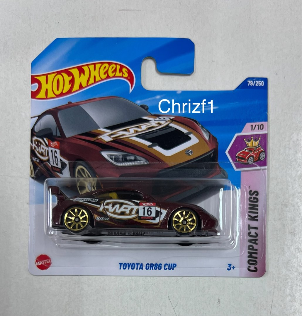 Hot Wheels Toyota GR86 Cup, Hobbies & Toys, Toys & Games on Carousell