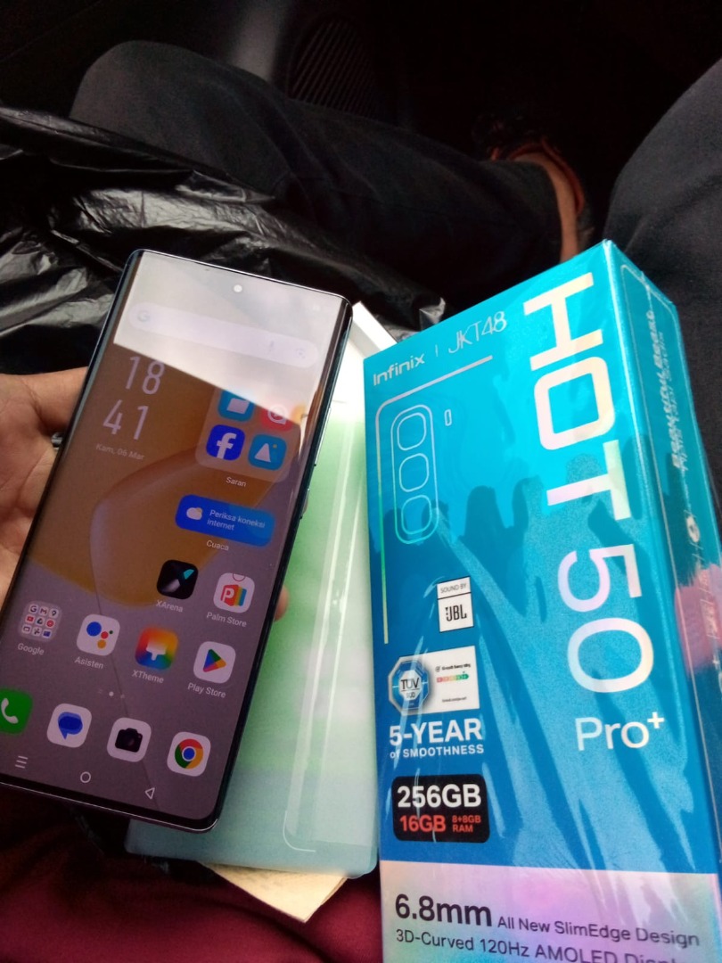 Infinix HOT pro Plus ram 16gb internal penyimpanan 256gb, Telepon ...