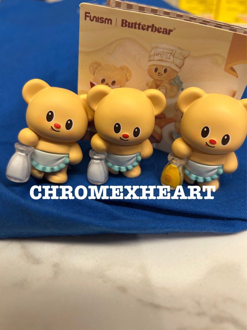 Instock authentic BUTTERBEAR BAKED WITH LOVE SERIES CUBBY FACE BLIND ...