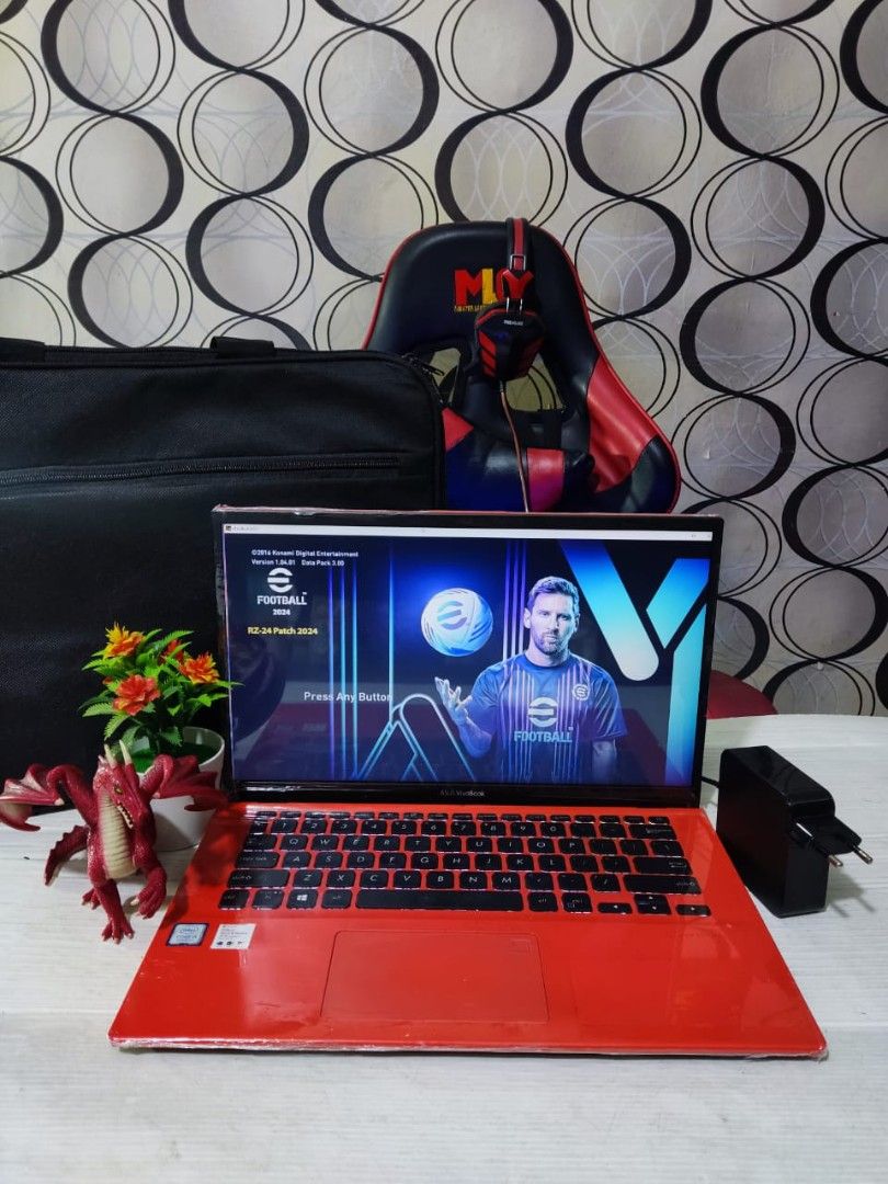 Jual Laptop Slim Asus Vivobook Merah Meriah Ram 8gb/Ssd 512gb Nvidia ...