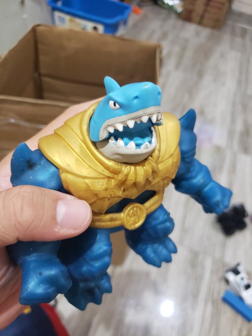 JUALAN ACTION FIGURE FIGUR MONSTER FLEX HIU SHARK IKAN ORIGINAL ASLI ...