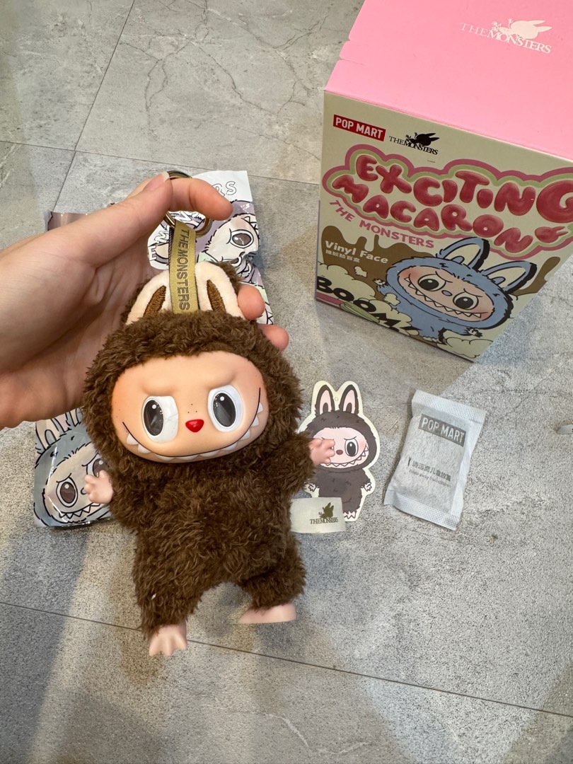 Labubu Exciting Macaron V1 Chestnut Secret Limited Edition Rare ...