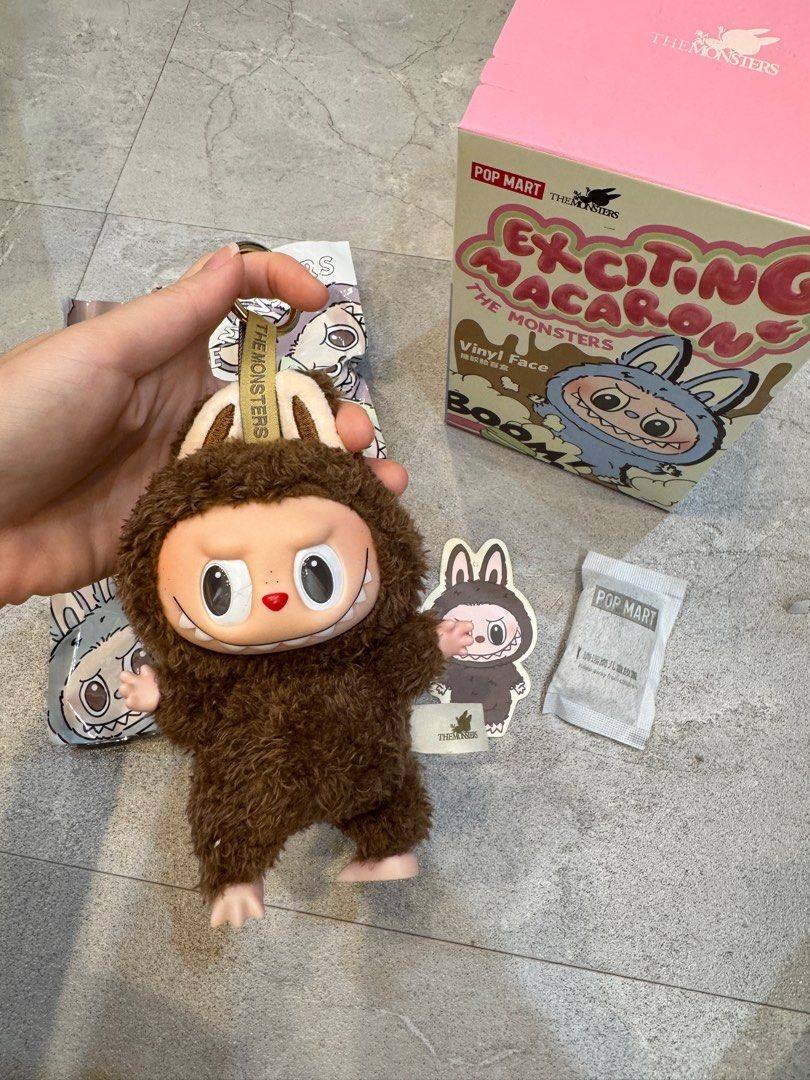 Labubu Exciting Macaron V1 Chestnut Secret Limited Edition Rare ...